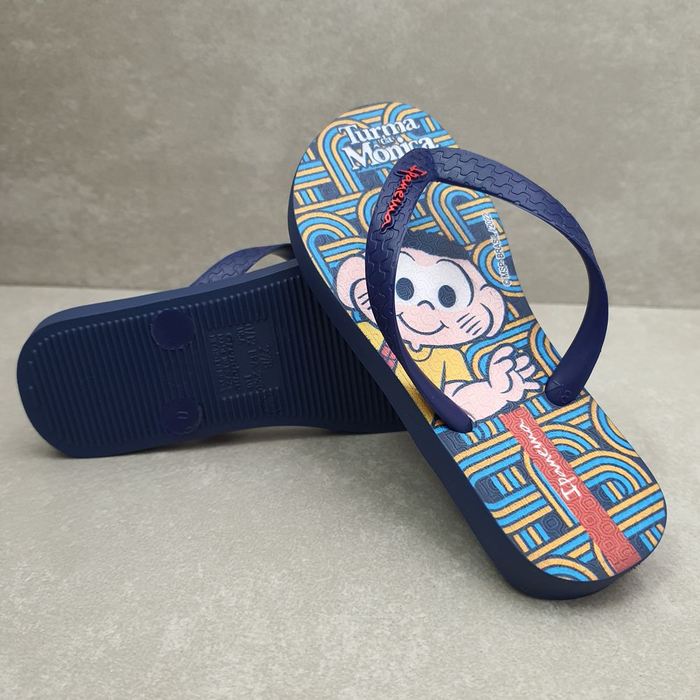 Chinelo Ipanema Turma da Mônica - Azul - Vandinha