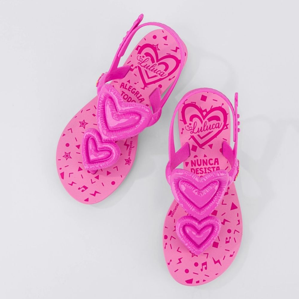 Sandália Grendene Kids Luluca Bubble - Com Mochila - Vandinha