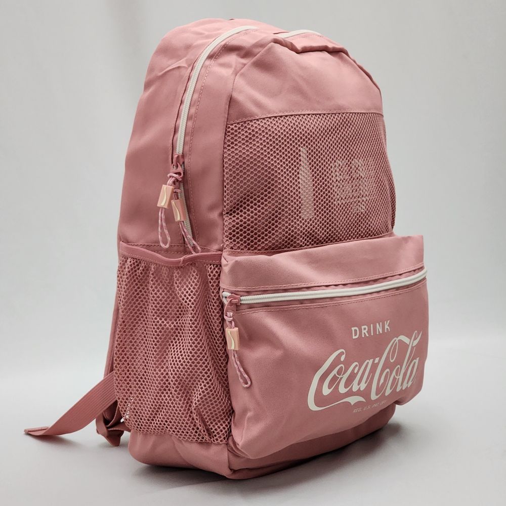 Mochila Coca-Cola Color Trend - Rosa - Vanda Calçados