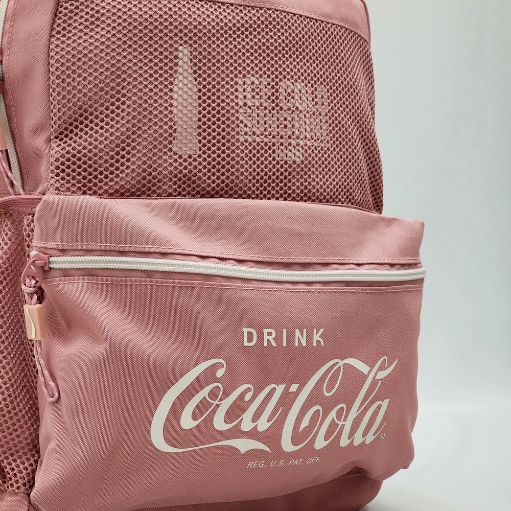 Mochila Coca-Cola Color Trend - Rosa - Vanda Calçados