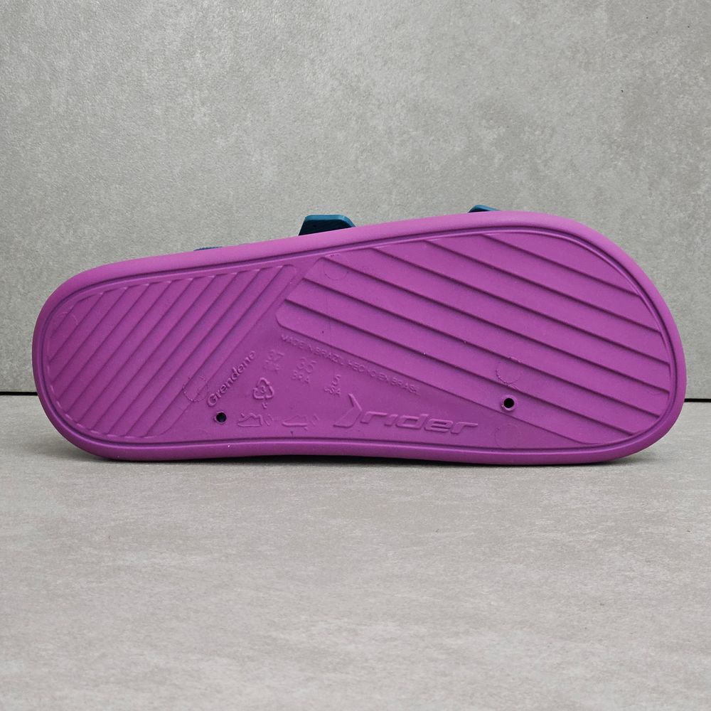 Sandália Papete Rider 2STRAPS - Azul - Vanda Calçados