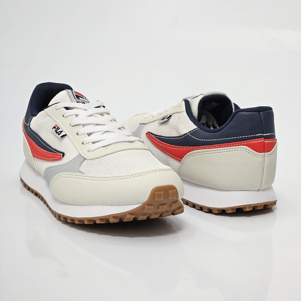 Tênis Fila Renno Classic Masculino - Branco - Vanda Calçados